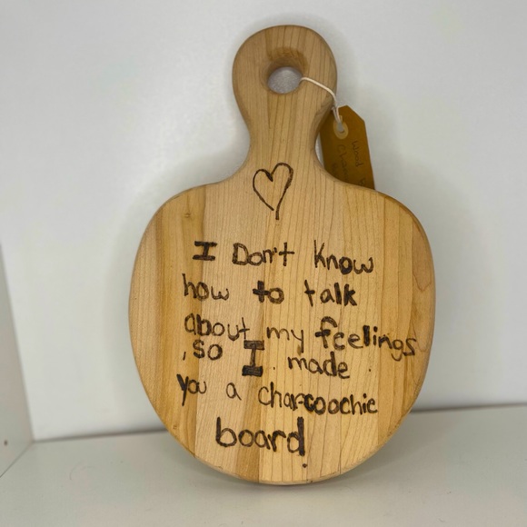 Dining | Wood Burned Charcoochie Charcuterie Board | Poshmark